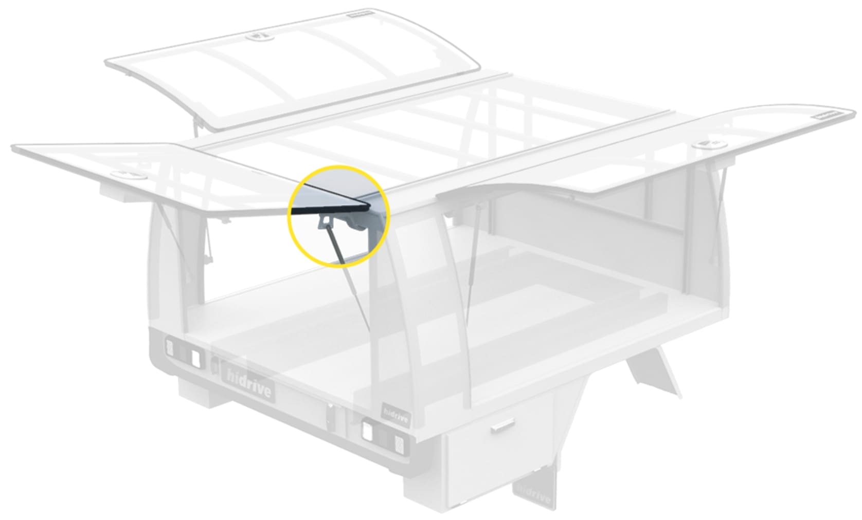 Hidrive Ute Service Body Canopy