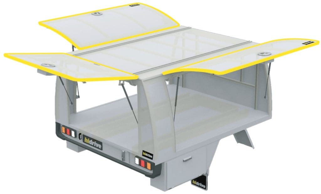Hidrive Ute Service Body Canopy