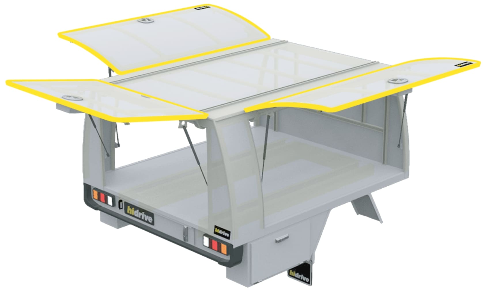 Hidrive Ute Service Body Canopy