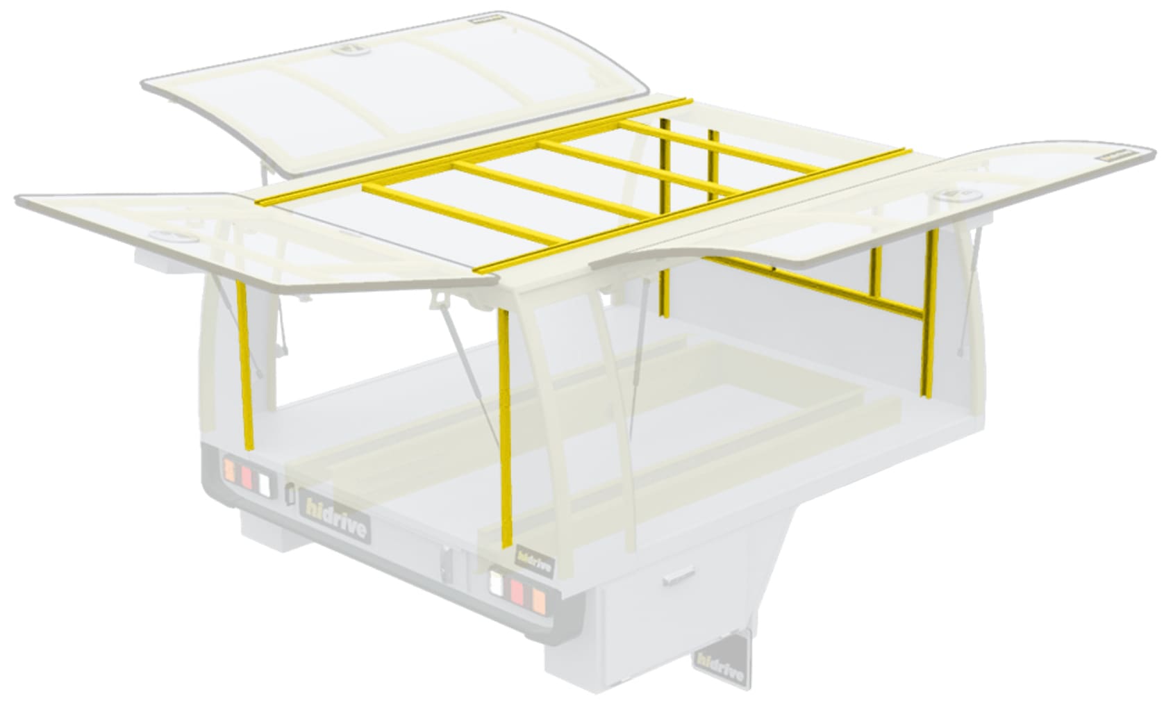 Hidrive Truck Service Body & Truck Canopy
