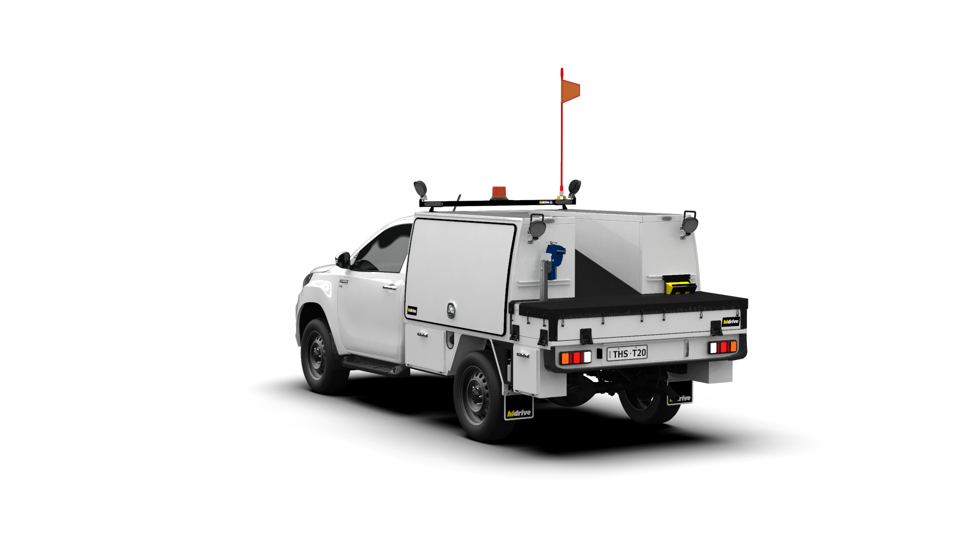 Custom Toyota Hilux Single Cab Service Bodies | Hidrive