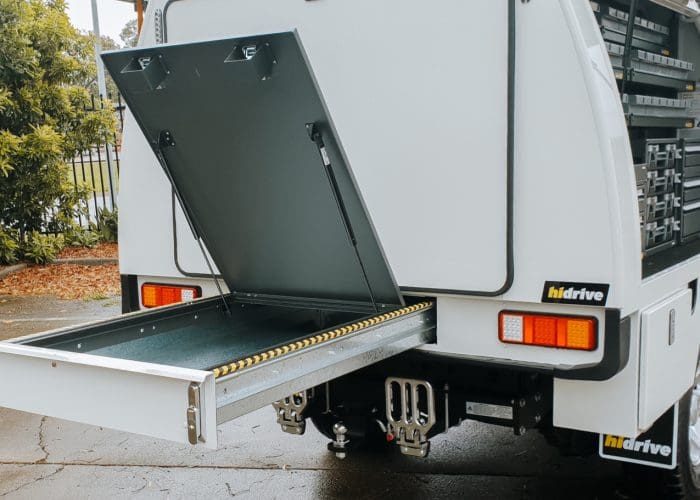 Service Body Variations - Ute - Rear Roller Drawer | Hidrive
